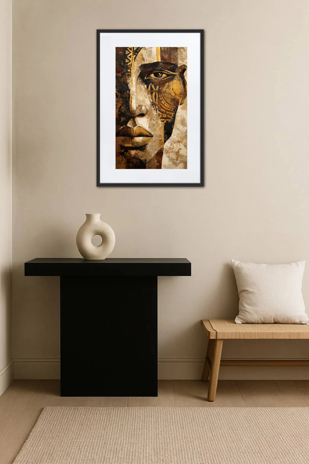 Tableau Portrait Africain | Tableau Déco